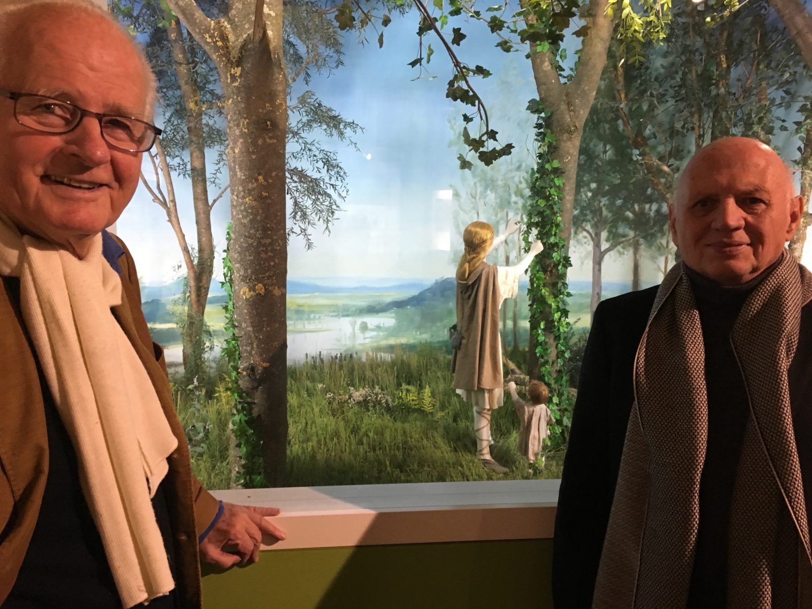 Alain Bazard und Angerer der Ältere im Deutschen Hopfenmuseum ...